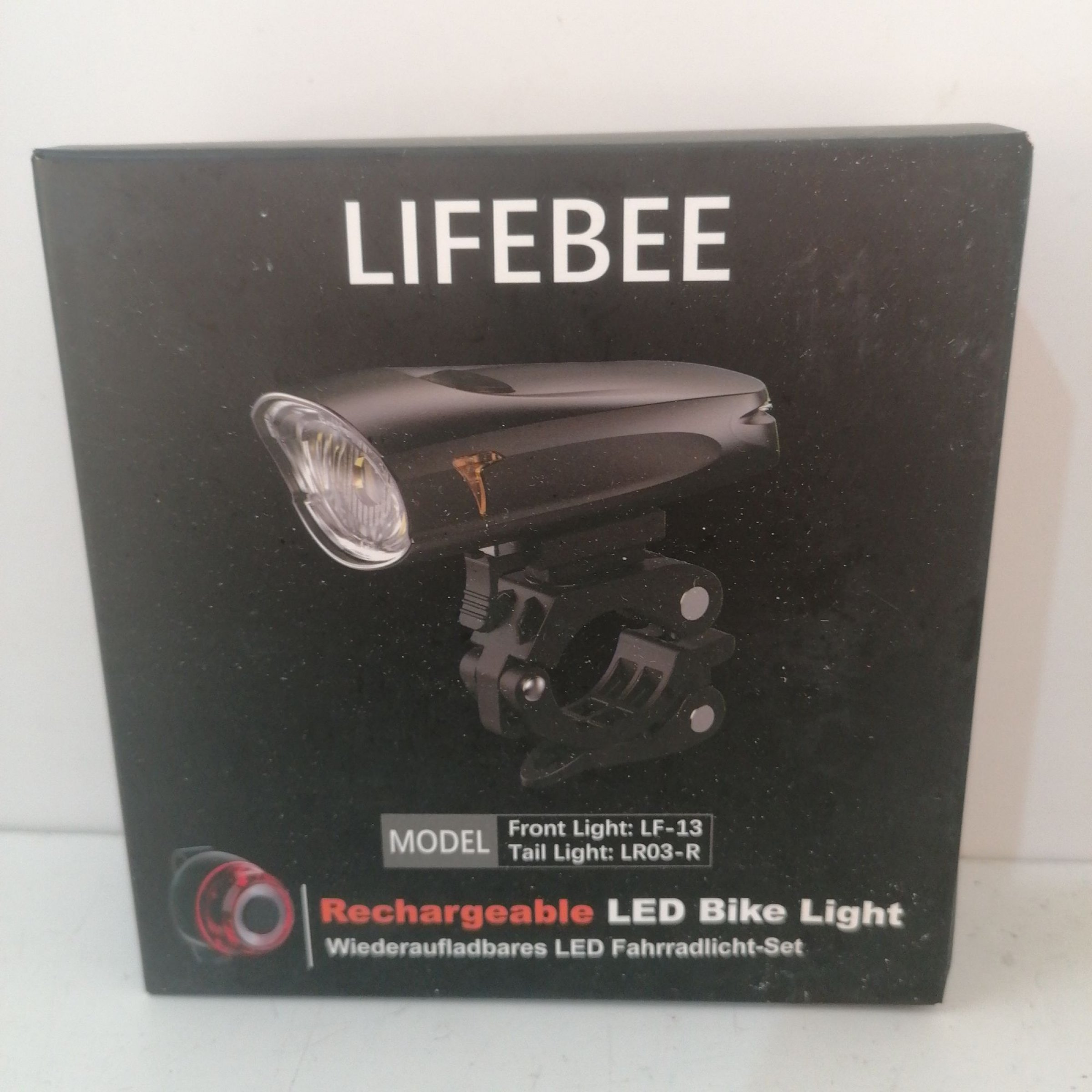 Auktionen und Versteigerungen online bei MyAuktion - 1 Stk. Lifebee Rechargeable LED Bike Light