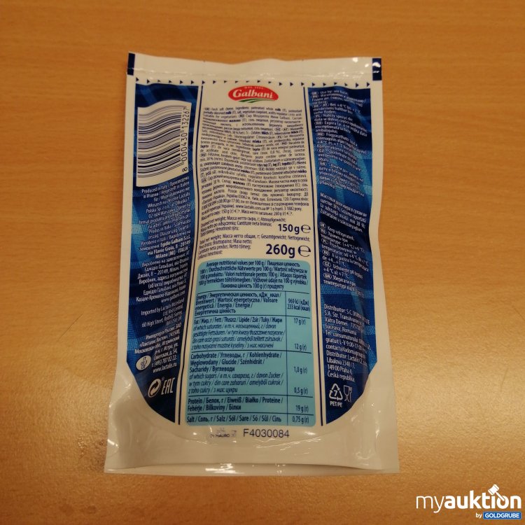 Auktionen und Versteigerungen online bei MyAuktion - 2 Packung Galbani ...